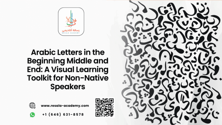 Arabic Letters in the Beginning Middle and End: A Visual Learning ...