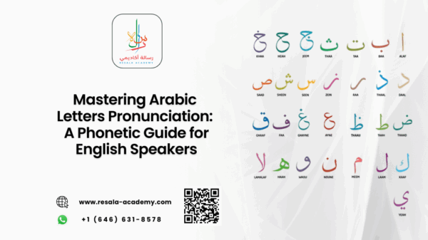 Mastering Arabic Letters Pronunciation: A Phonetic Guide for English ...