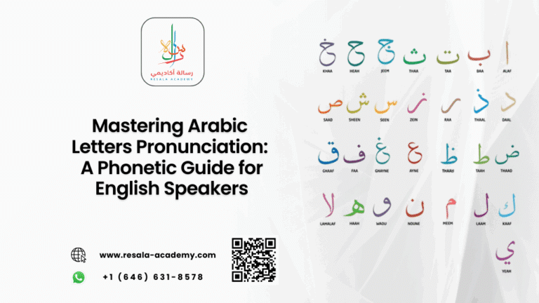 Mastering Arabic Letters Pronunciation: A Phonetic Guide for English ...